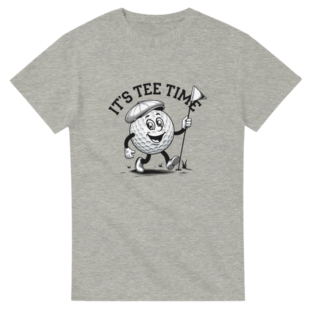 It's Tee Time T-Shirt - Heavyweight Cotton, Classic Fit, Relaxed Style ...